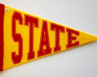 Hook & Loop pennants by hookandloop on Etsy