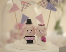 Unique pig bride and groom related items | Etsy