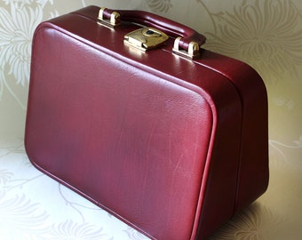 Unique vintage train case related items | Etsy