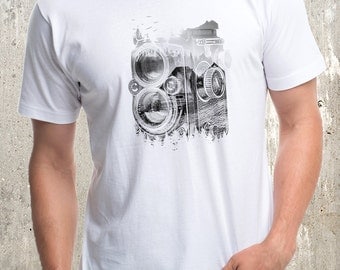 Camera tee shirt | Etsy
