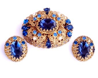 W germany brooch | Etsy