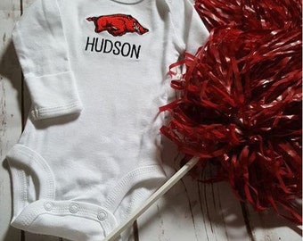 Unique razorback baby related items | Etsy