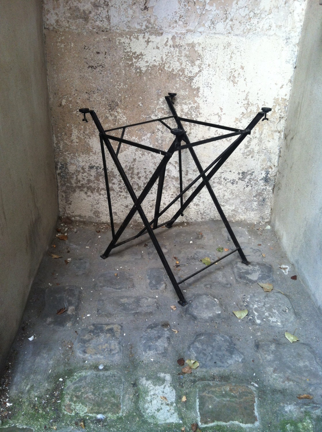 26” Industrial modern Design X-Frame metal foldingTable Base/foldable ...
