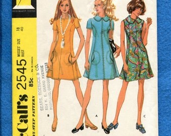 Plus size mod dress | Etsy