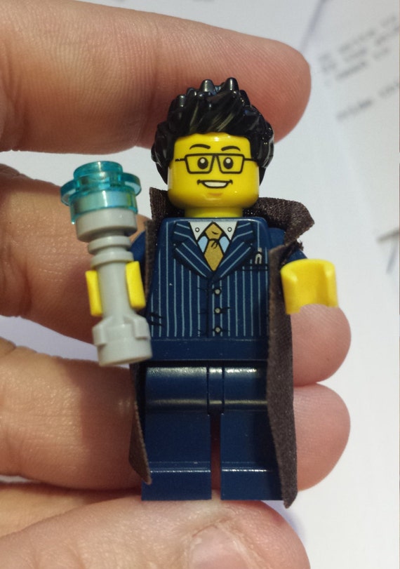 Doctor Who 10th Doctor Custom Lego Minifigure by DivinityBraid