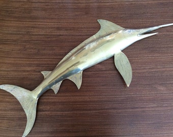 Unique marlin sculpture related items | Etsy