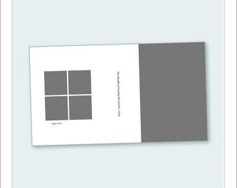 5x7 Vertical Image Box Template for 100 Prints WHCC Editable