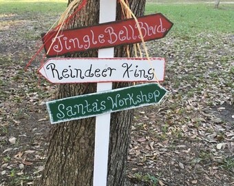 Christmas yard sign | Etsy