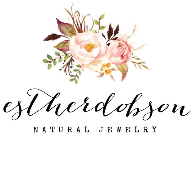 Natural jewelry for everyday gifts & weddings by estherdobsonart