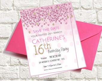 18th birthday invite | Etsy