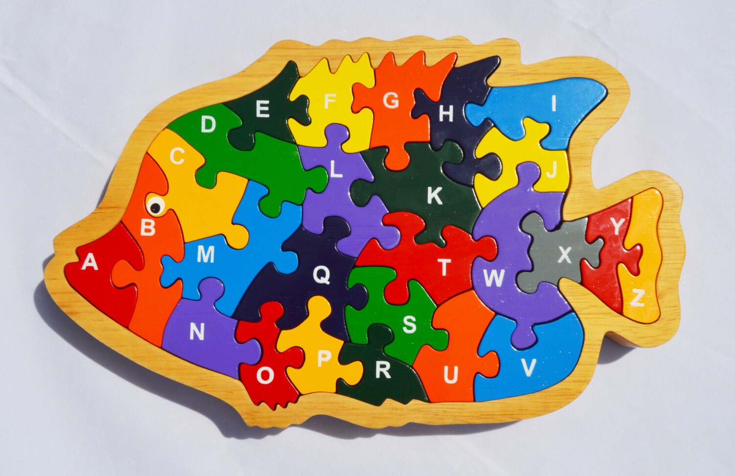 Fish Puzzle// jigsaw puzzle creative toyspreschool