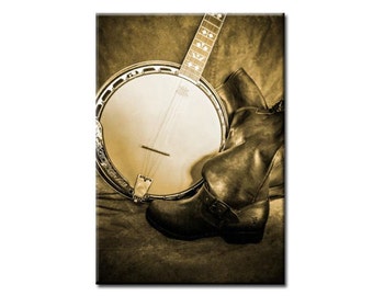 Banjo art | Etsy