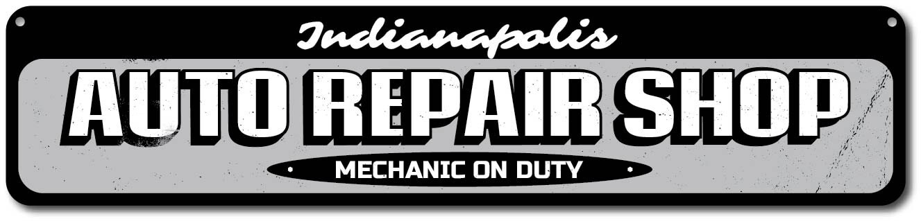 Auto Repair Shop Sign Personalized Garage Location City Sign