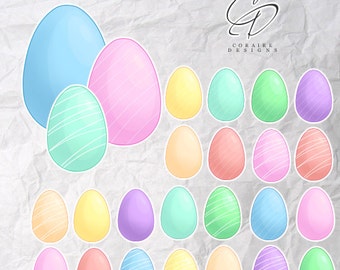 Pastel Rainbows Clipart Scrapbook printables Vector Rainbow