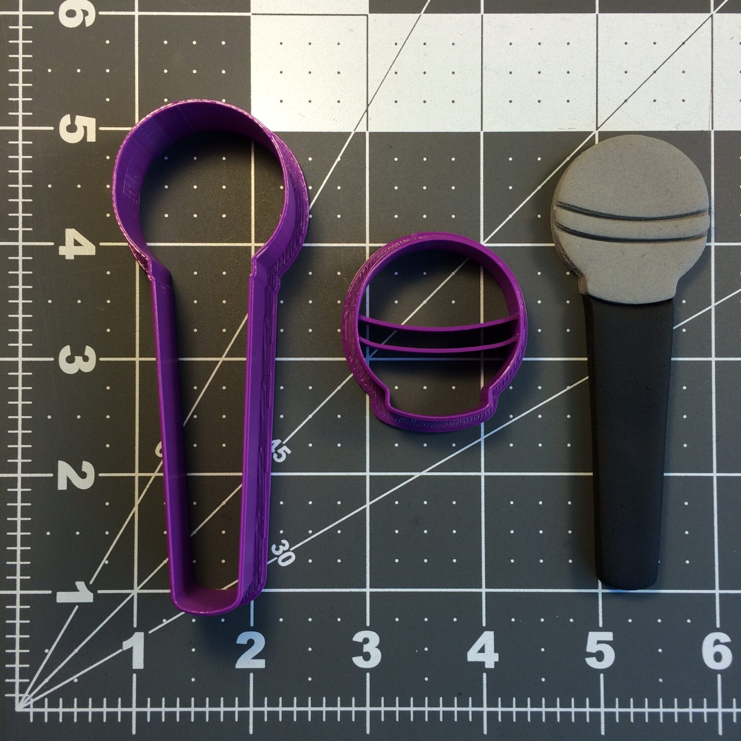 Microphone 101 Cookie Cutter Set