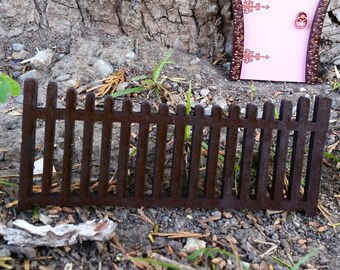 Fairy garden fence | Etsy