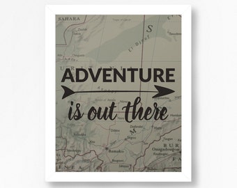 Adventure is out there | Etsy