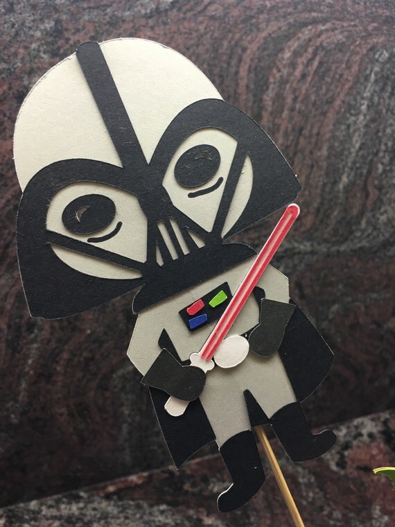 Star Wars inspired centerpiece sticks or by ErinsHandcraftedCrea
