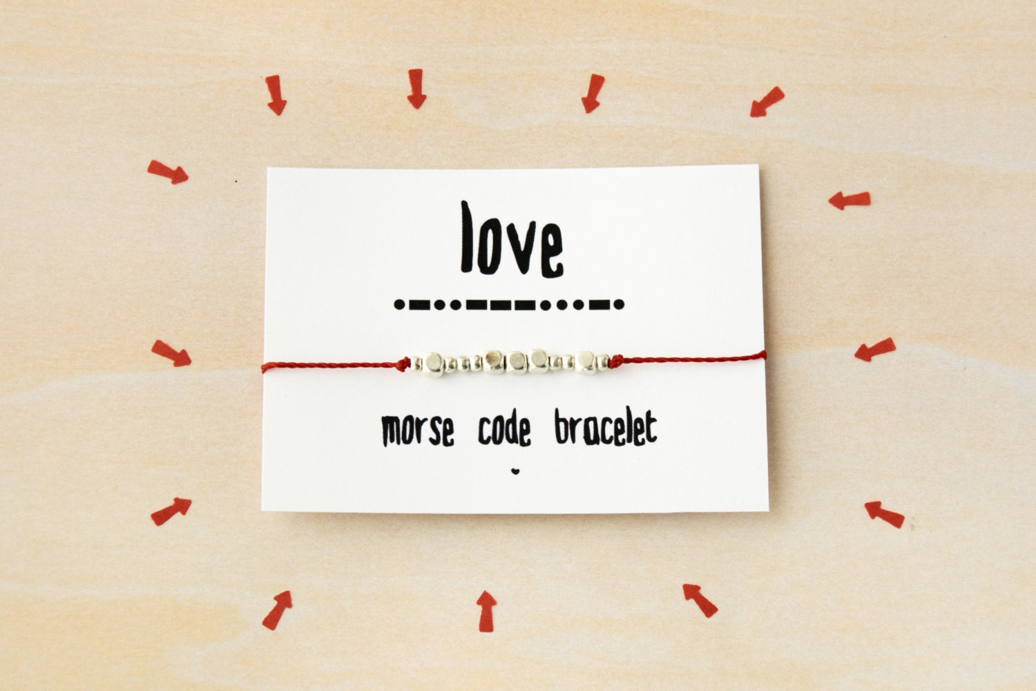 Love morse code bracelet morse code love morse code