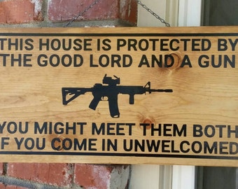 Protect this house | Etsy