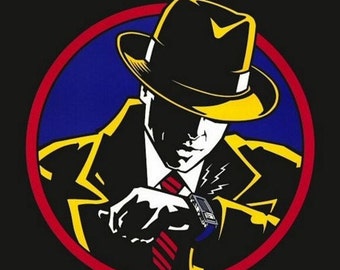 dick tracy painting number 14 moon maid