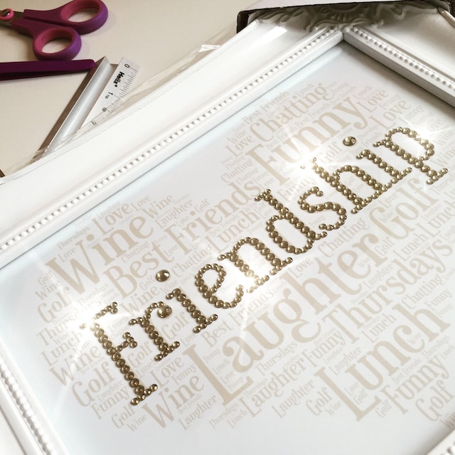 Sparkly Personalised Word Art Customised with by SparklySurprises1