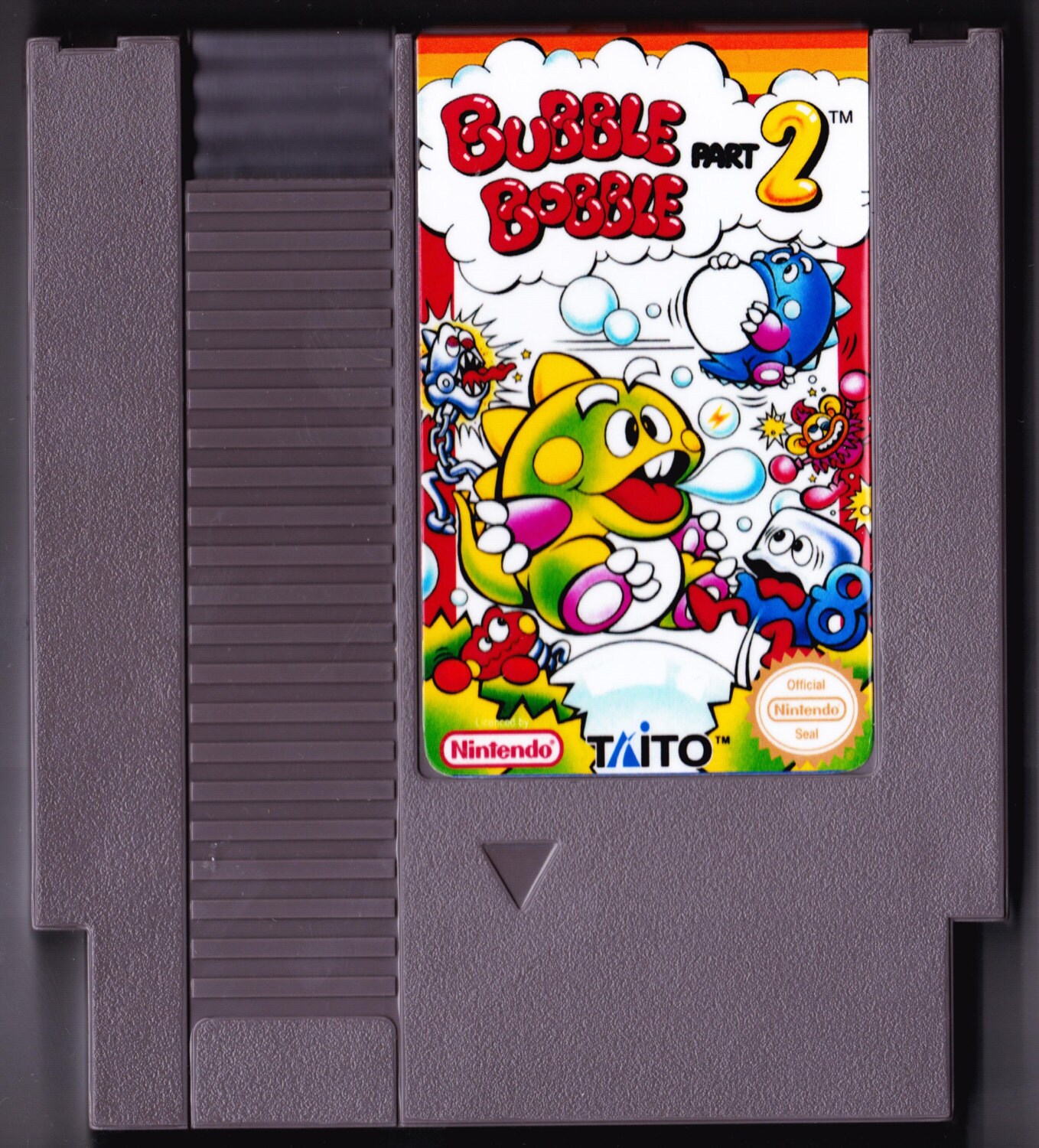 Bubble Bobble Part 2 Nintendo NES Game by TrueGamerTreasures