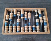 Unique abacus related items | Etsy