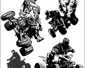 Four wheeler sticker | Etsy