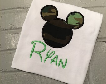 Mickey mouse army | Etsy