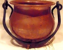 Unique copper cauldron related items | Etsy