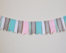 Unique burlap and teal related items | Etsy