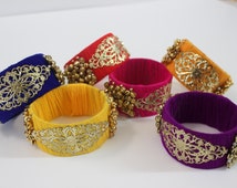Unique indian bangles related items | Etsy