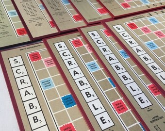 Wall scrabble board | Etsy