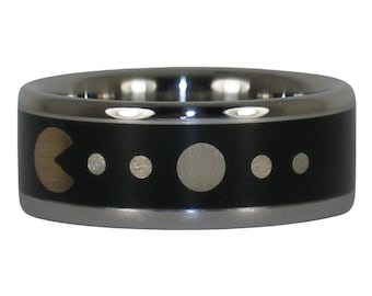 Mens titanium ring | Etsy