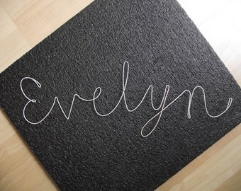 Cursive name art | Etsy