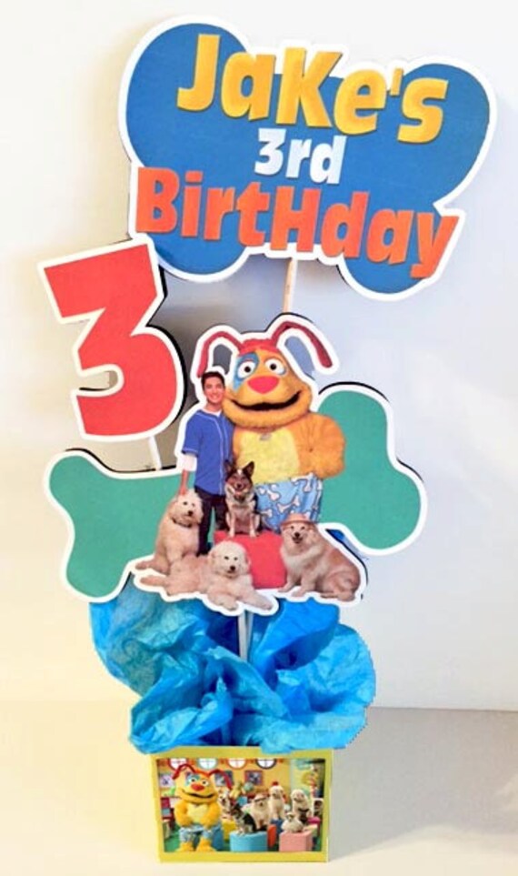 Mutt and Stuff Birthday Party Decoration Centerpieces Mutt and Stuff Birthday Party Decoration Centerpieces