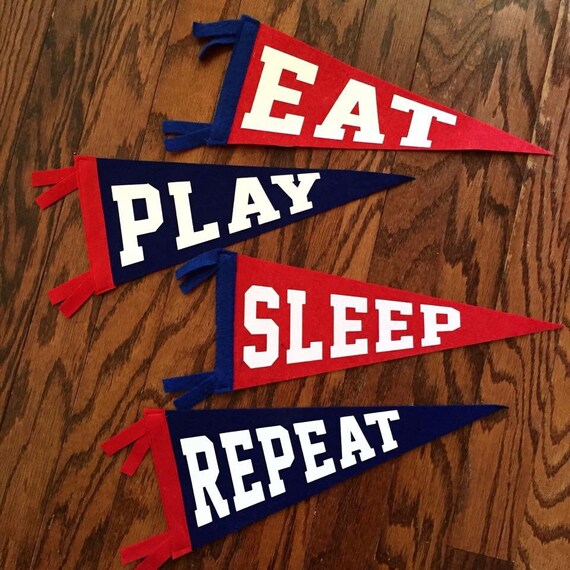 Custom small pennant
