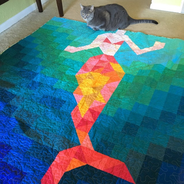 Patterns for Color Drenched Quilts and More by CoopCrafts on Etsy