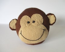 Unique monkey pillow related items | Etsy