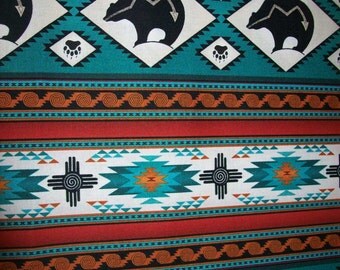 Aztec print fabric | Etsy
