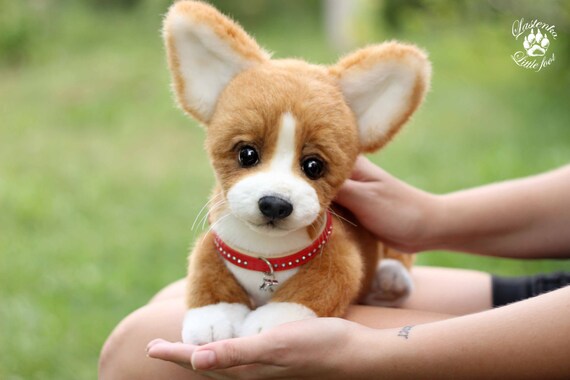 Realistic puppy Welsh Corgi Pembroke Kelly MADE TO ORDER