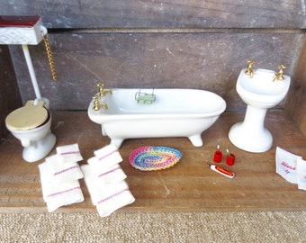 Miniature toilet | Etsy