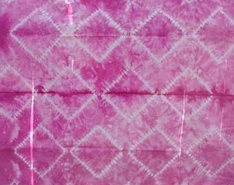 Items similar to Mashed Circles Hand Dyed Fabric on Etsy