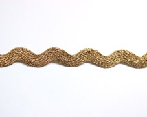 Unique gold rick rack related items | Etsy