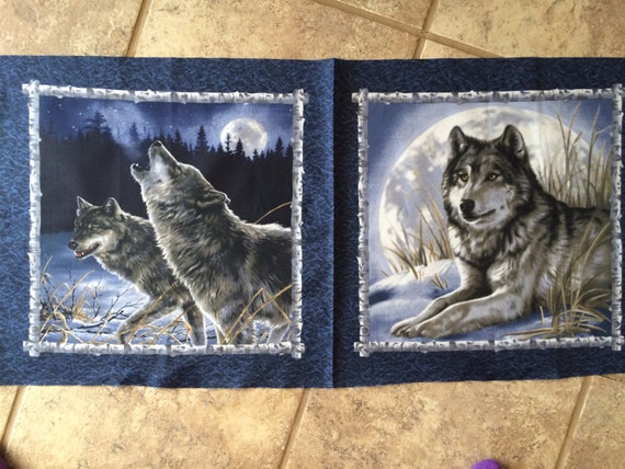 Wolf fabric panels