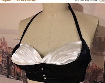 Satin bullet bra | Etsy