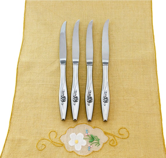 Oneida Lasting Rose Flatware Vintage Oneidacraft Stainless Oneida Lasting Rose Flatware Vintage Oneidacraft Stainless