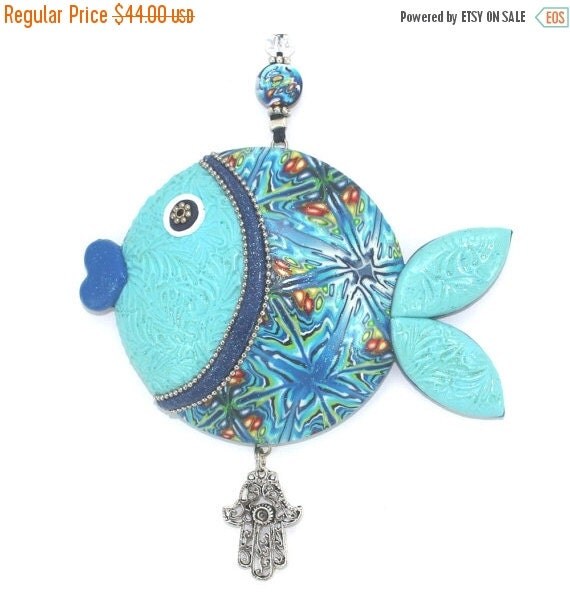 SALE 20% OFF Wall decor fish lucky fish fish of by ShuliDesigns