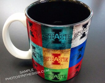 Iowa State University Vintage Logos Mug by PhotoDesign317 on Etsy